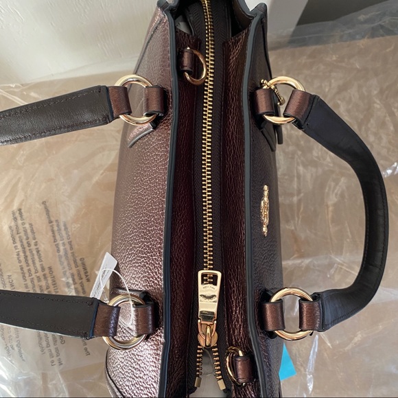 Coach | Bags | Coach 3832 Mini Crosby Carryall Bronze | Poshmark
